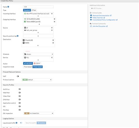 Creating A Firewall Policy For Agentless Vpn Traffic