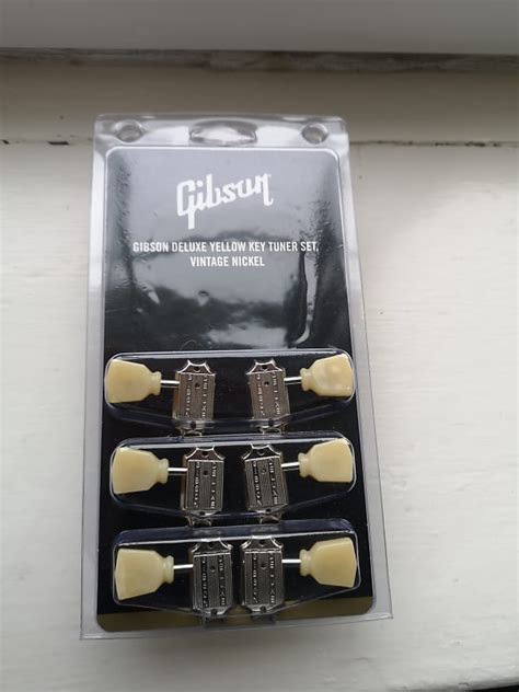Gibson Deluxe Keystone Tuners 2023 Yellow Reverb