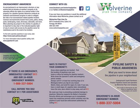 Wolverine Pipe Line Company Pittsfield Charter Township Mi Official Website