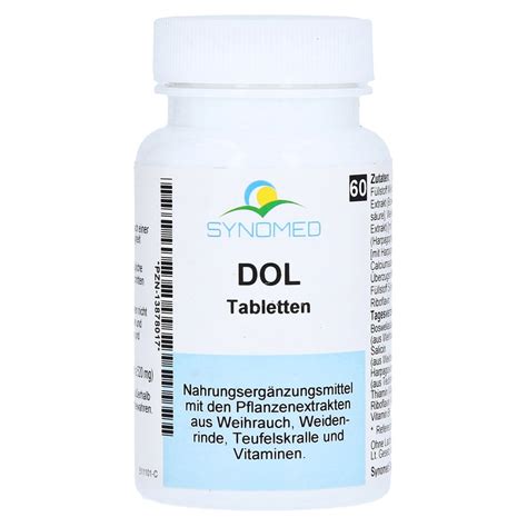 Dol Tabletten 60 St Günstig Kaufen Medpex