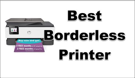 5 Best Borderless Printer In 2024