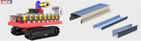 Greenhouse Gutter Roller Machine Mobile Greenhouse Gutter Machine