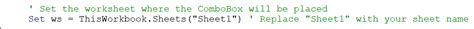 Vba Combobox In Excel Top 2 Method Examples How To Create