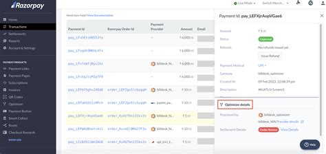 Single Reconciliation View Razorpay Docs