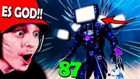 TitÁn Tv Man Se TransformÓ En Esto😮📺 Skibidi Toilet 87🚽 De