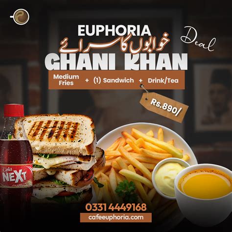 Ghani Khan Deal Café Euphoria