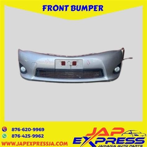 Front Bumper Wfog Light Toyota Axio Nze161 2013 2020 Jamaica Auto
