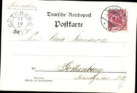 Ansichtskarte Postkarte Schauspielerin Agnes Sorma Portrait 1897 Manuscript Paper