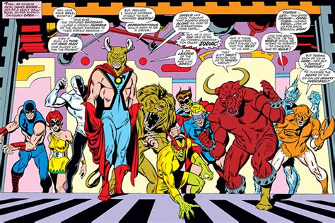 Taurus I Zodiac Marvel Comics Cornelius Van Lunt Character