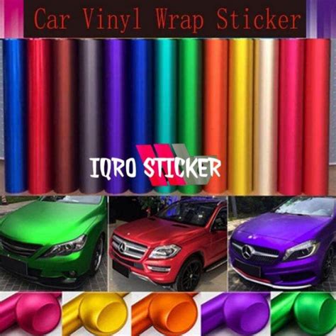 Stiker Skotlet Mobil Metalik Krom Doff Scotlite Pembungkus Mobil Mett