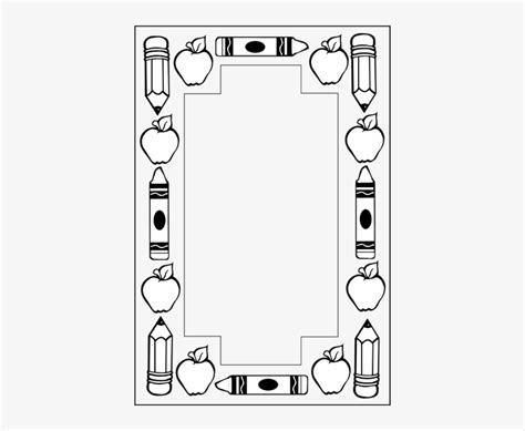 Border Black White Clipart Borders Heart Clip Word Printable Templates