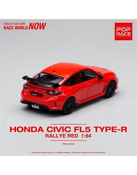 Art Toys Honda Civic Type R Fl5 Red