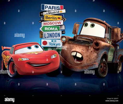 Mater And Lightning Mcqueen Cars 2