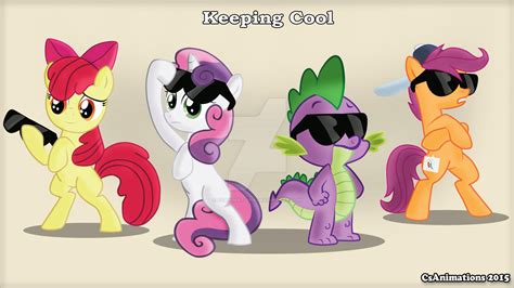 Spike Cmc Keeping Cool By Csanimations On Deviantart
