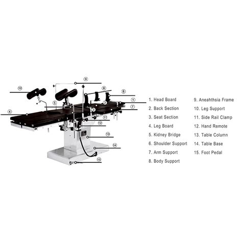 Electric Hydraulic Operating Table Mslbaf274