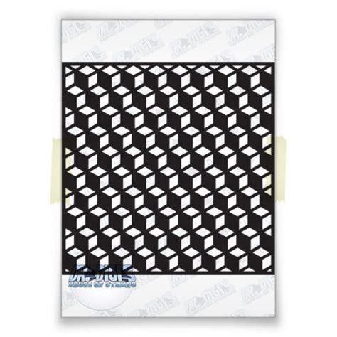 Cubes Stencil