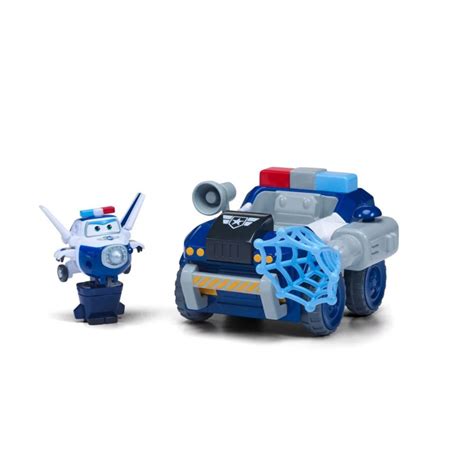 Figura Super Wings Patrulla De Policía Paul Oechslepe Oechsle
