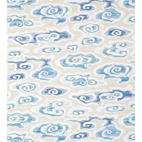 Clear Clouds Wallpaper Affordable Floral Fabrics Beautiful Cotton