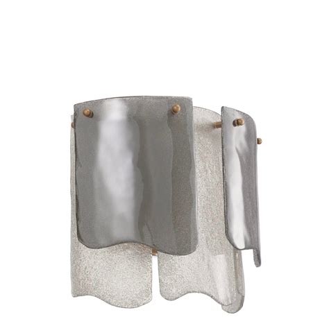 Asïnara Sconce Smoked Glass Eichholtz Los Angeles