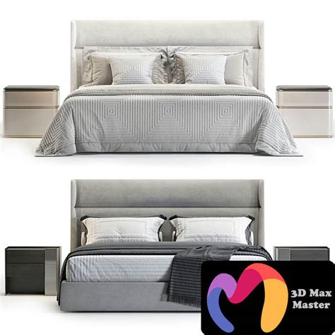 Poliform Chloe Bed No2 3dmaxter