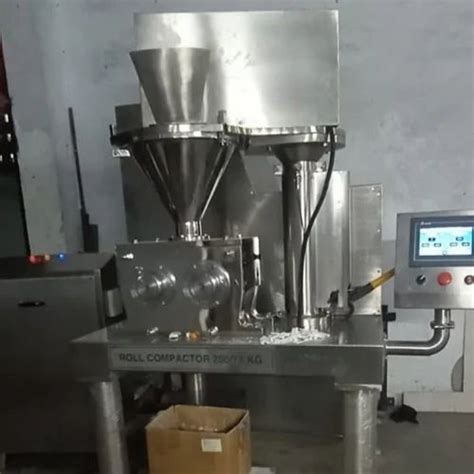 Gmp Pharma Roll Compactor Machine At Rs 650000piece In Ahmedabad Id