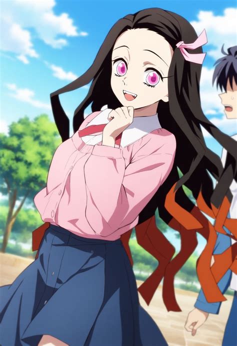 Nezuko Kamado 🩷🎀 Demon Slayer Academy Nezuko