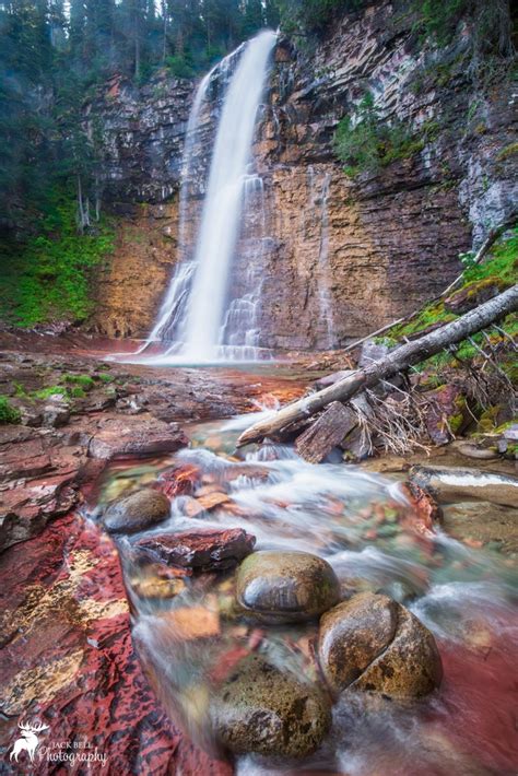 Virginia Falls At Glacier National Jack Bell Photography Facebook