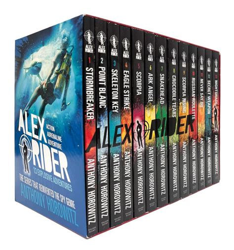 Alex Rider Series 13 Books Collection By Anthony Horowitz Lowplex Books