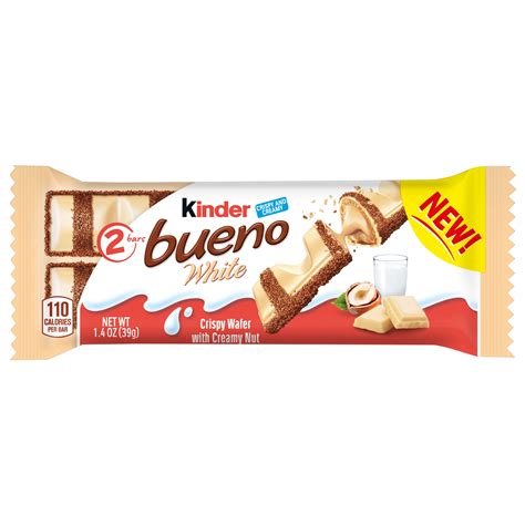 Kinder Bueno White Kcal Kinder Bueno White Calorie Chart Nhmpw