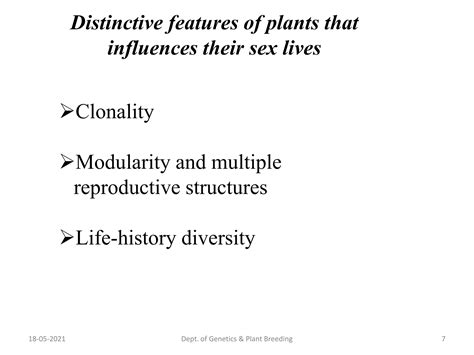 Evoluton Of Plant Sexual Diversity Pptx
