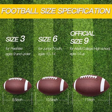What Size Ball Does Middle School Football Use