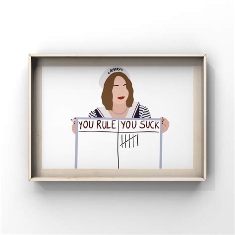Stranger Things You Rule You Suck Robin Buckley Stranger Etsy