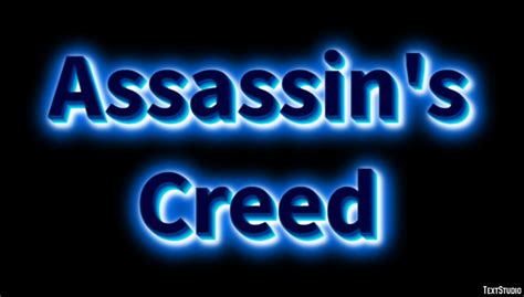 Assassins Creed Text Effect And Logo Design Videogame