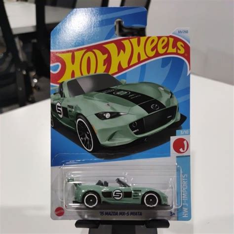 Hot Wheels Case C 2024 15 Mazda Mx 5 Miata Shopee Malaysia