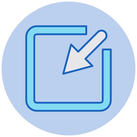 Minimize Generic Color Lineal Color Icon