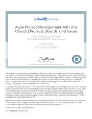 Master Agile Project Management With Jira Projects Boards And