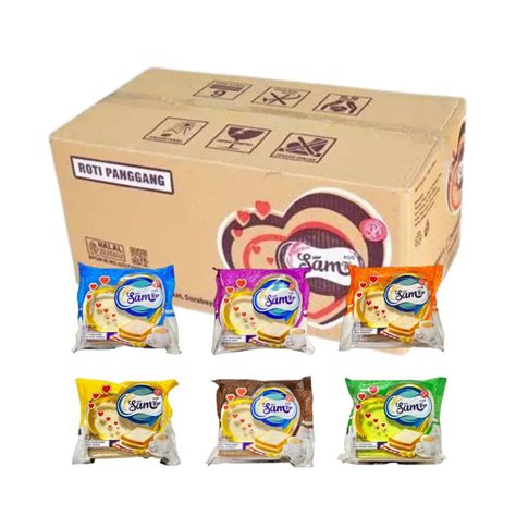 Jual Sam Top Roti Panggang Berat 65 G Dus Isi 60 Pcs Shopee Indonesia