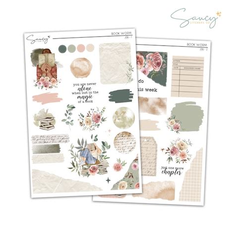 Bullet Journaling Stickers Etsy