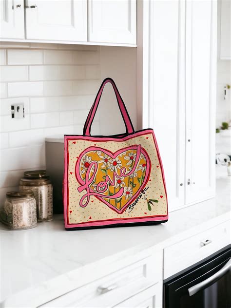 Brighton Love Bug Fashionista Canvas Tote Etsy