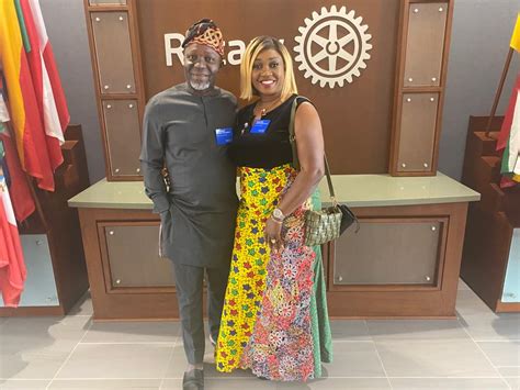 Rotary Headquarters In Us Honours Dr Bamidele Onalaja And Wife Tolu City People Magazine