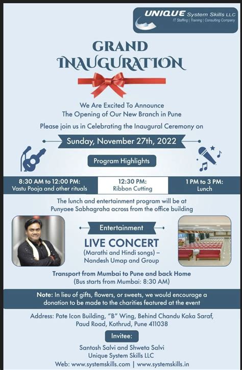 Grandinauguration Uniquesystemskills Officeopening Newoffice