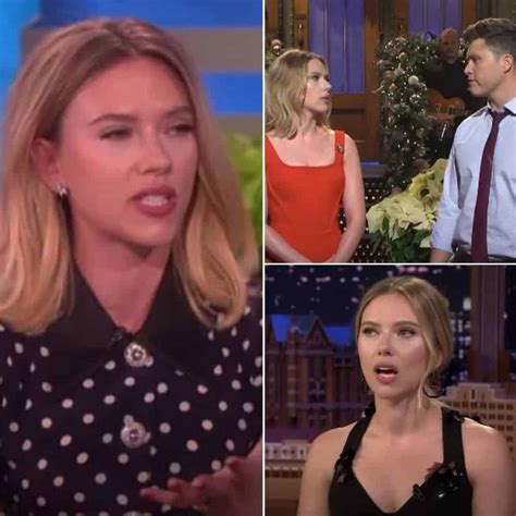 Scarlett Johansson Reveals Why She Kept Her Pregnancy A Secret