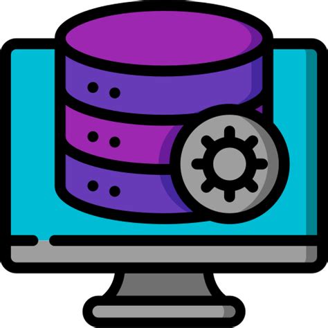 Database Basic Miscellany Lineal Color Icon