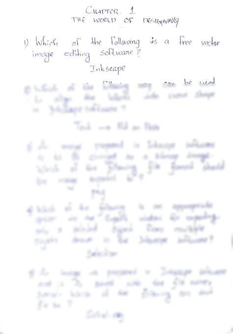 Solution Class 10 It Chapter 1 The World Of Designing Class Note