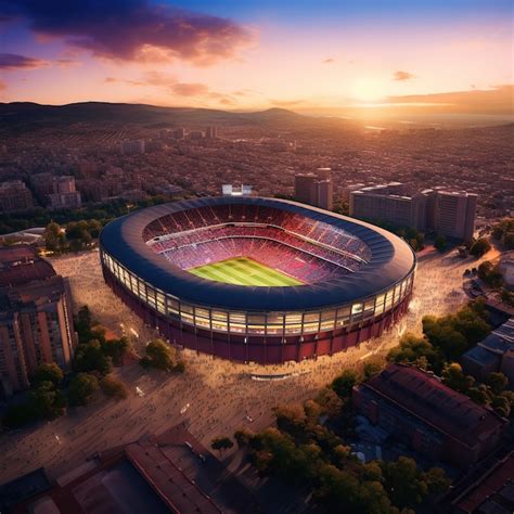 Premium Ai Image A High Resolution Photo Of The Camp Nou Stad