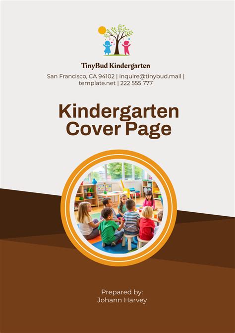 Free Kindergarten Templates To Edit Online