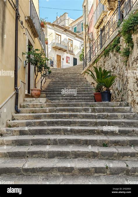 Modica Italy A Unesco World Heritage And One Of The Most Beautiful Villages In Southern Italy