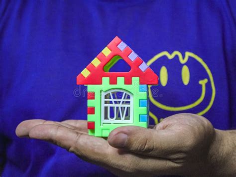 Fancy Block House Toy Stock Image Image Of House Crafts 310789839