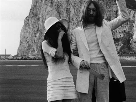 John Lennon En Yoko Ono Bruiloft