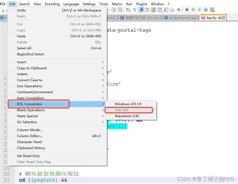 记一次shell脚本换行符的问题：syntax Error Near Unexpected Token `‘dor‘notepad Shell 换行 Csdn博客